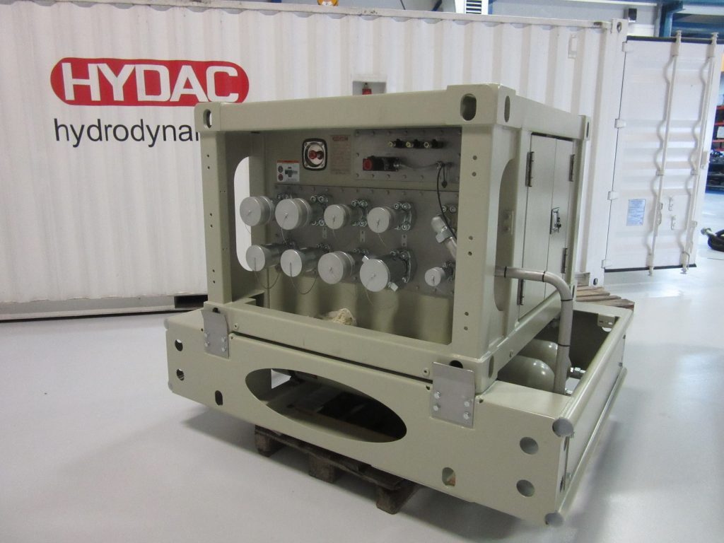 Hydraulic active heave system Swell compensators - Hycom Hydraulic active heave system Swell compensators - Hycom